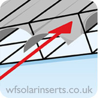 Polycarbonate Solar Conservatory Roof Inserts